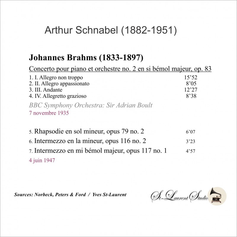 ARTHUR SCHNABEL Vol. 6